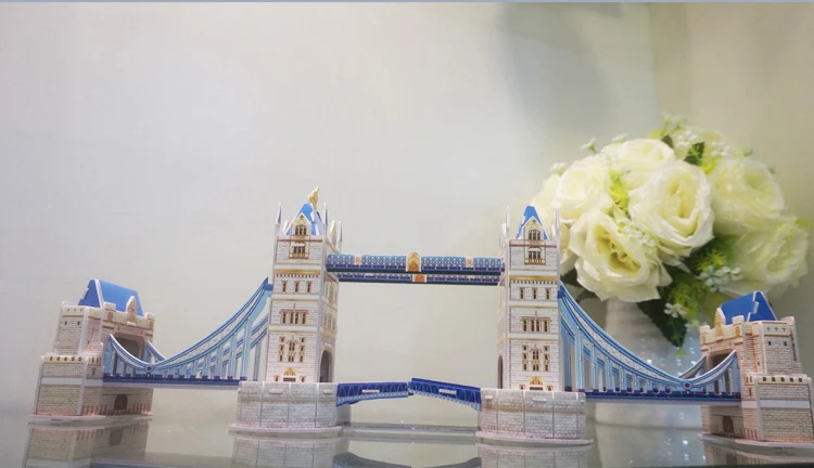 Build Your Dream City with 3D Paper Puzzle - London Bridge