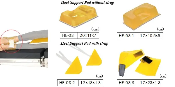 Medical Surgery Use Gel Lateral Positioning Pad for Protecting Patients