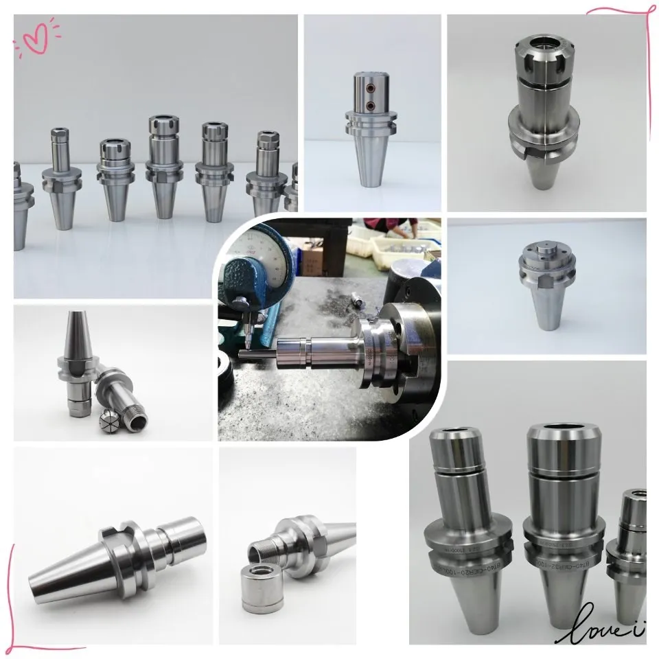 High Quality Dc Precision Slim Collet Power Milling Chuck Bt40-dc06-90 ...
