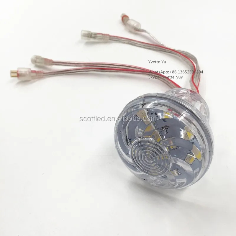 Cabochon Dmx Rgbw Pixel Led Lights 60mm 18leds Smd 5050 Dc24v For ...