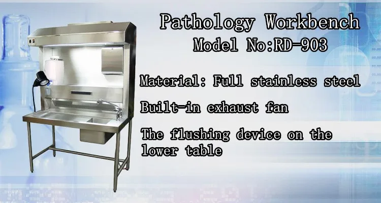 Pathology Workstation - Lab Bench for Pathological Sampling