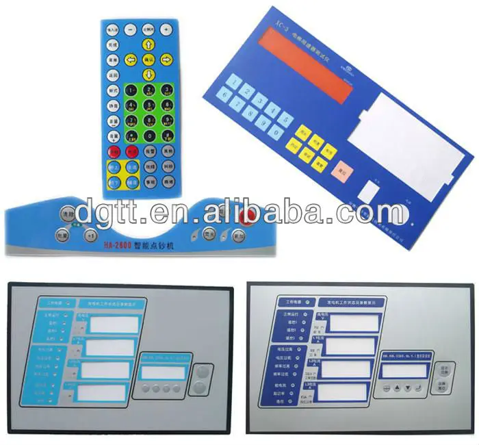 Medical Instruments Metal Dome Mobile Keypad Membrane Switch - Buy ...