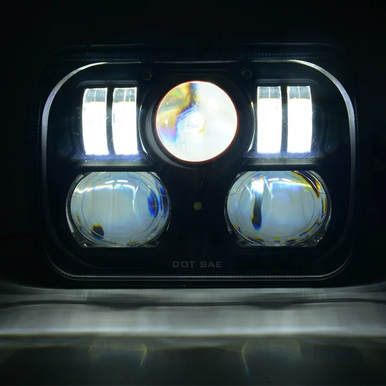 High Quality Power Headlight 6x8'' 7x9 Inch Rectangle 4wd Led Work ...