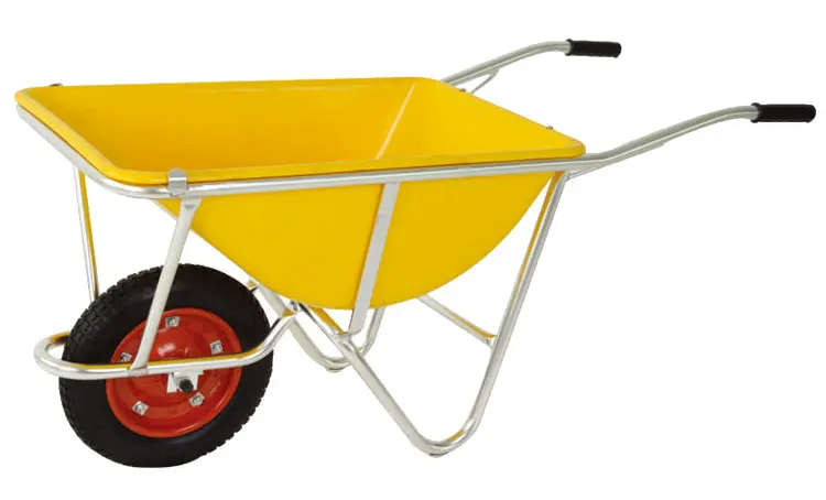 Japanese Wheel Barrow - 120kg Capacity Aluminum Frame