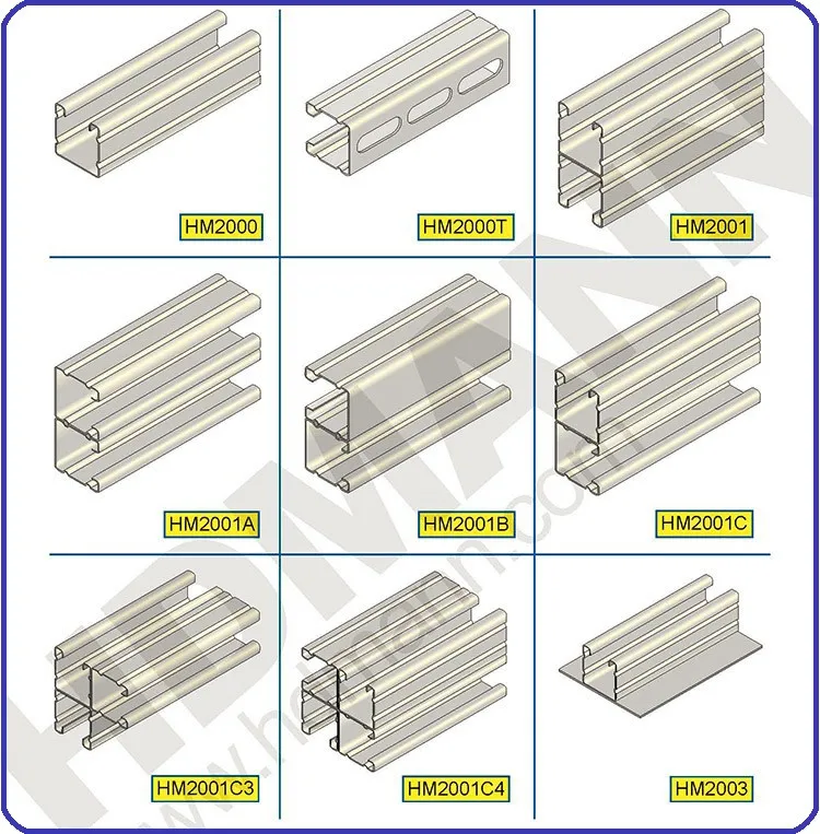 Perforated C Channel for Ceiling Systems - Durable & Versatile