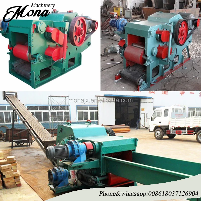 Paper Pulp Industry Use Drum Wood Chipper /drum Wood Chipping Machine ...