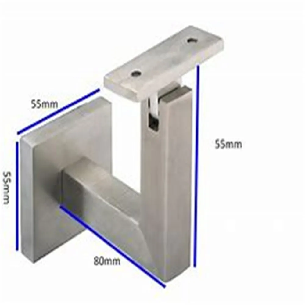 Stainless Steel Indoor Post Staircase Balcony Fixing Railing Square ...