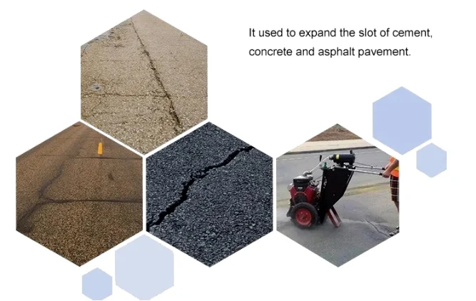 pavement crack router road grooving machine OEM Products from Tongling ...