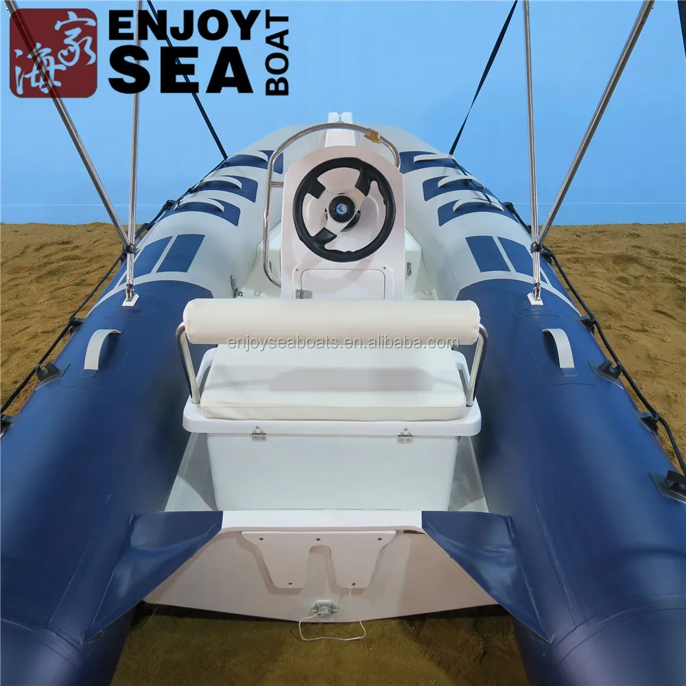 Verified Factory China Rib360 Inflatable Fiberglass Console Boat /small ...