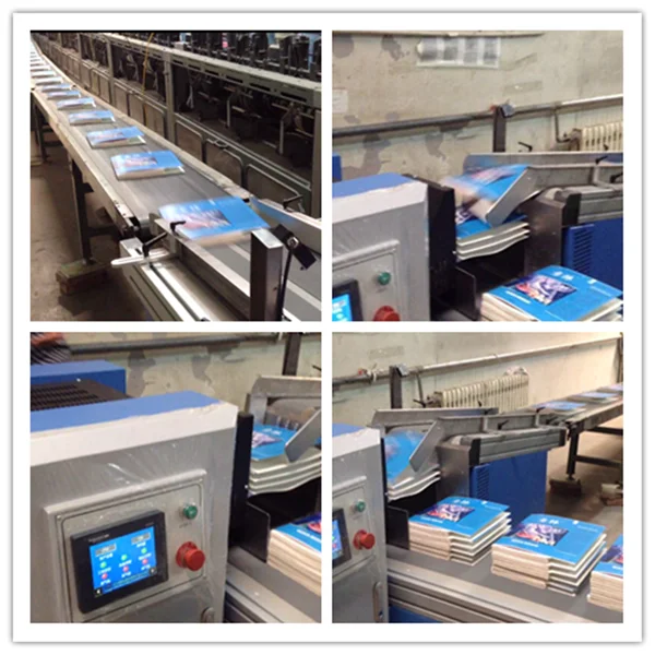 Conveying And Stacking Machine For Book Packing - Buy Book Stacker ...