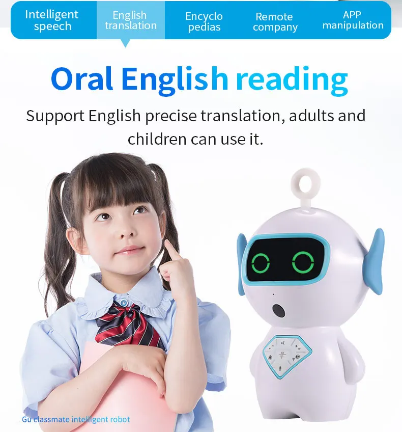 Smart Early Education Learning Robot With Voice Story Teller Nursery ...