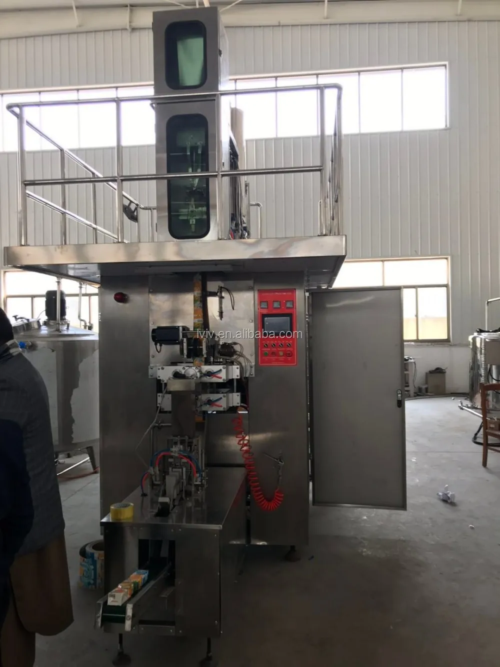 Beverages Uht Milk Aseptic Brick Carton Filling And Packaging Machine ...