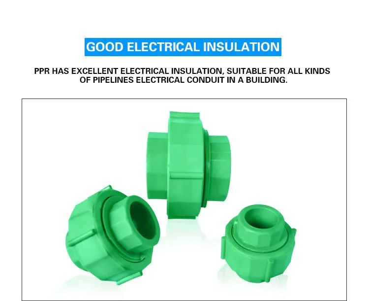 China suppliers Full size PPR fittings PPR Union combination pipe accessories all types of ppr ...