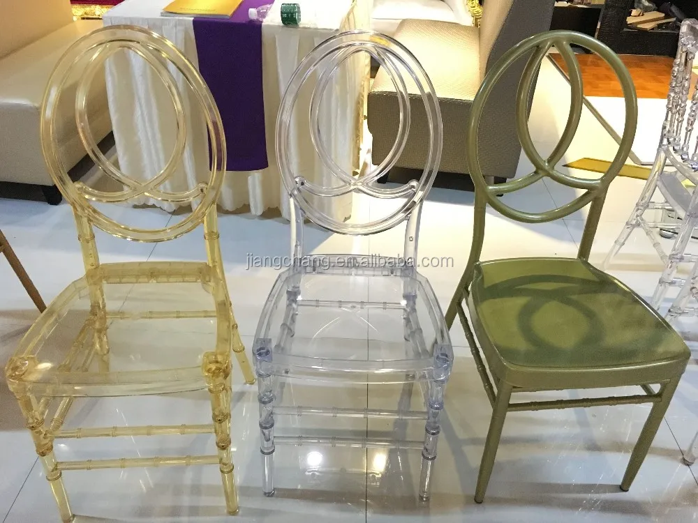 Acrylic Gold Phoenix Chair for Ceremony - Modern Hotel Furniture