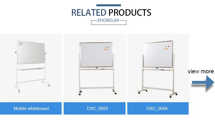 Movable Writing Board - Double Sided Magnetic Conference Blackboard