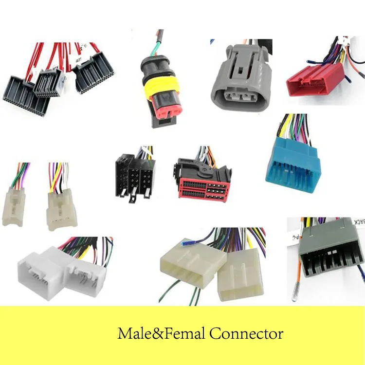 14pin 20 Pin Plug Car Stereo Radio Wire Harness Wiring Connector ...