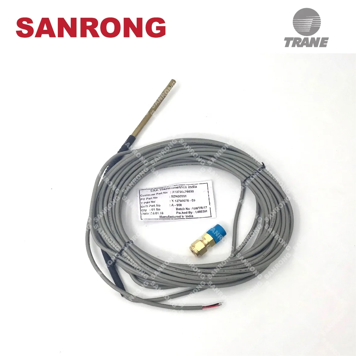 Trane Temp Sensor SEN00951 - Reliable Refrigeration Parts