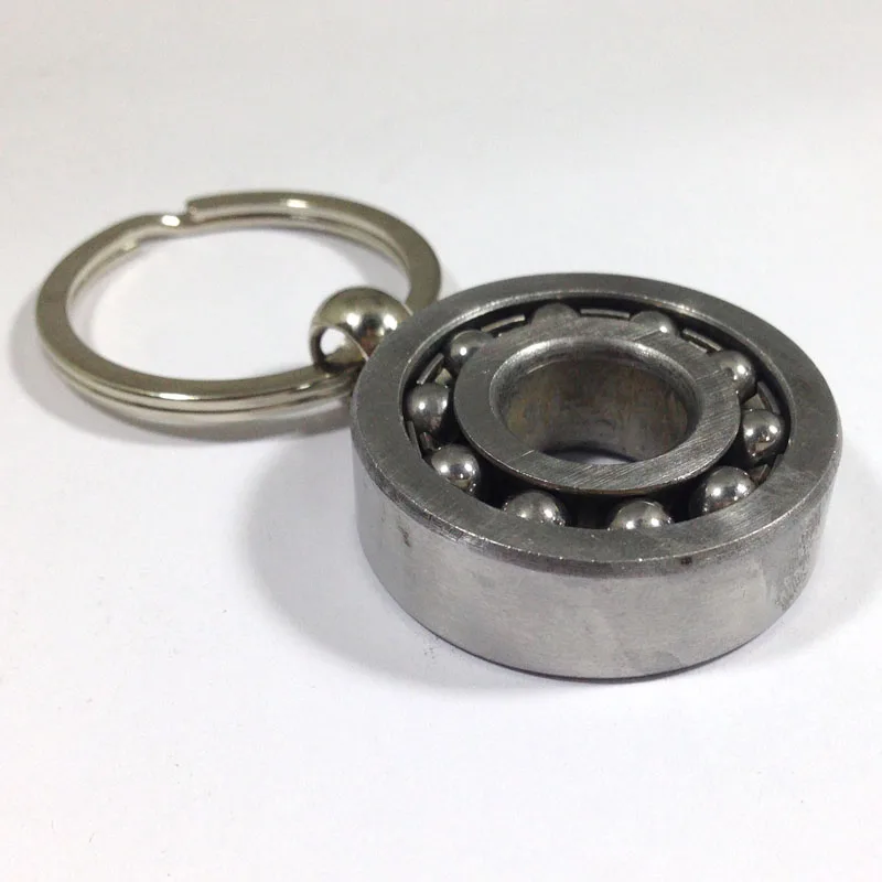 Bearing Rotation Round Metal Key Chain/ Fancy Wheeling Engraving Key ...