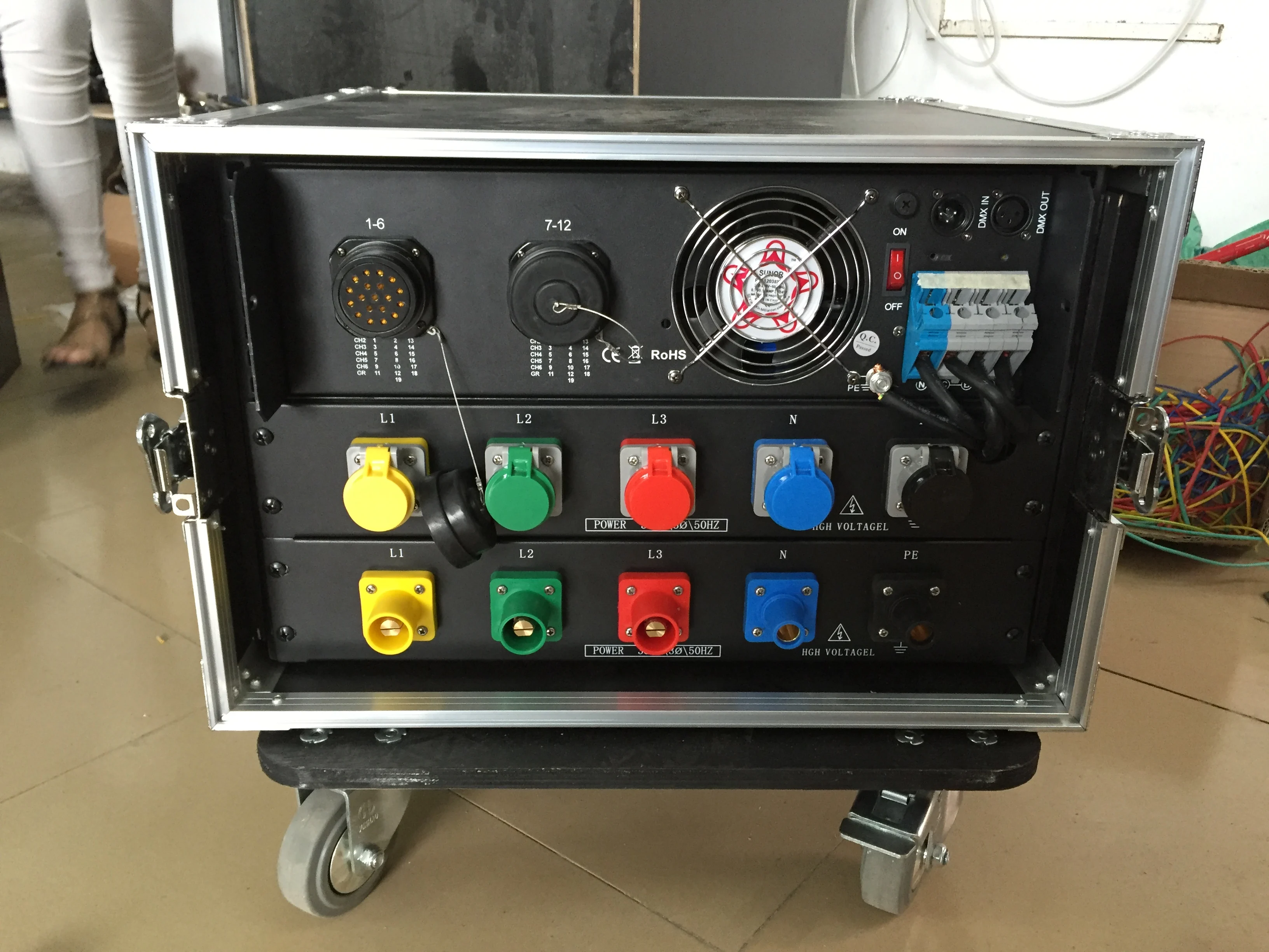 12channel Socapex Dimmer Pack Control Rack Box For Led Stage Lighting ...