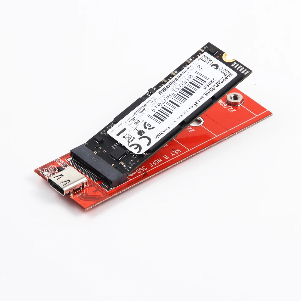 Portable M.2 Ngff Ssd 2230 2242 Hard Disk Box Type C Mobile Disk - Buy ...