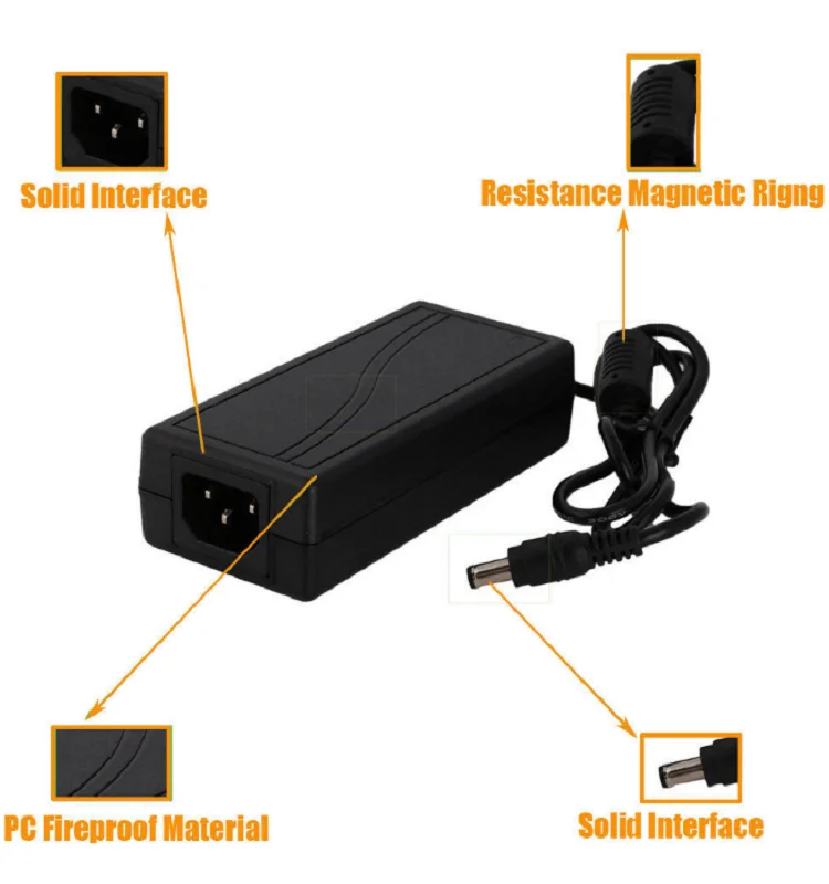 Led Accessory 12v 24v Dc Power Adapter Charger 1a 2a 3a 5a 6a 8a Led ...