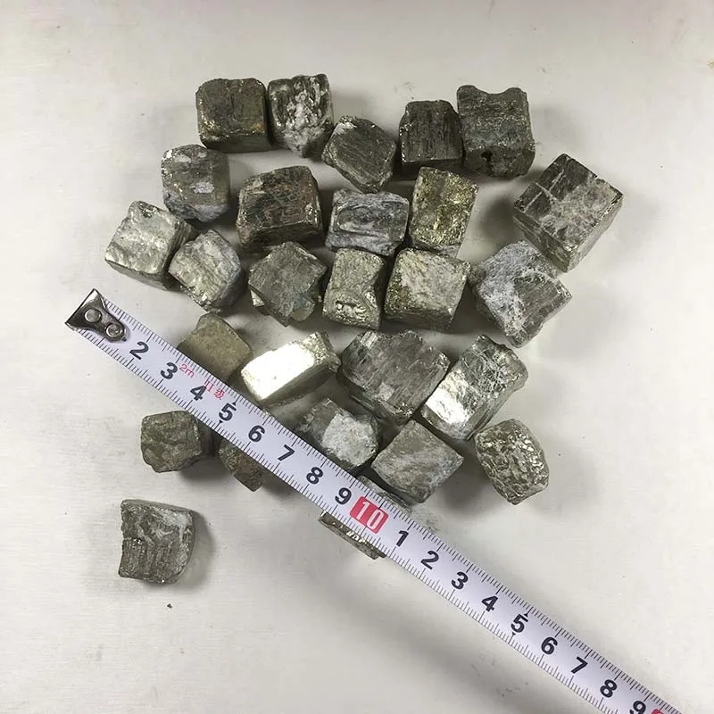 Wholesale Price Of Rough Square Shape Natural Pyrite Stone Decoration ...