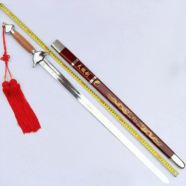 Martial Arts Weapons Training Weapon Jian Taolu Tai Chi Sword - Buy Tai ...