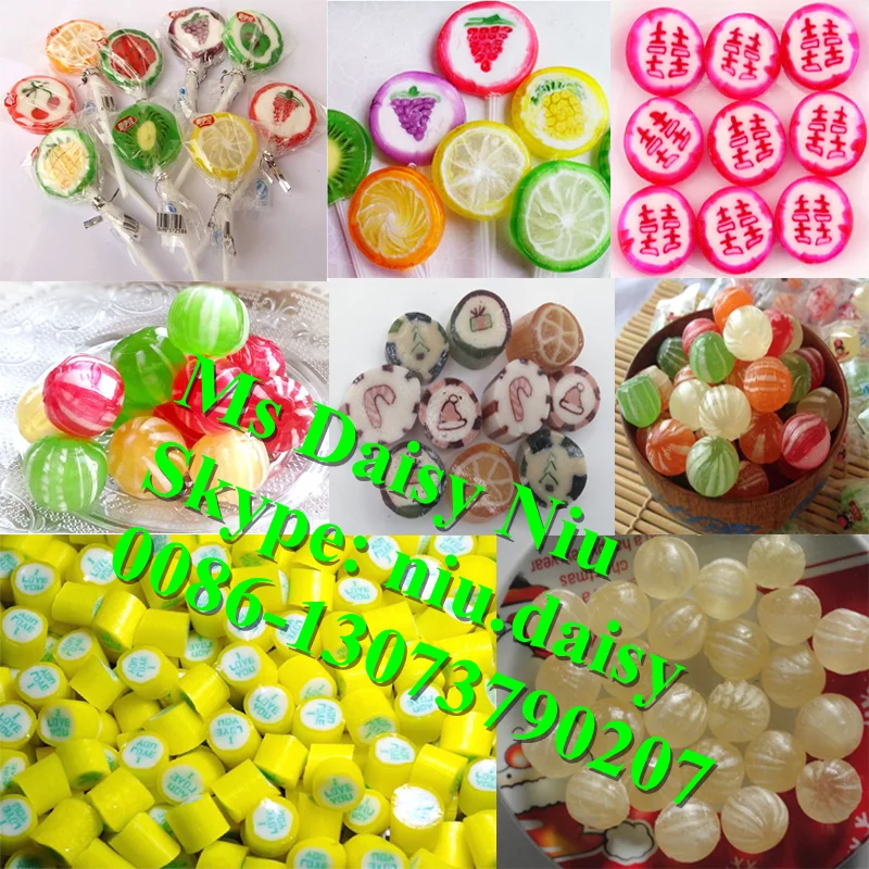 Commercial Flat Lollipop Cutter/slice Candy Cutting Machine/Embossed ...