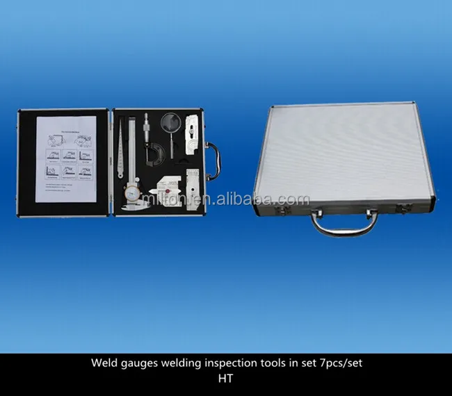 7pcs/set Weld Gauges Welding Inspection Tools Welding Gauges In Set ...