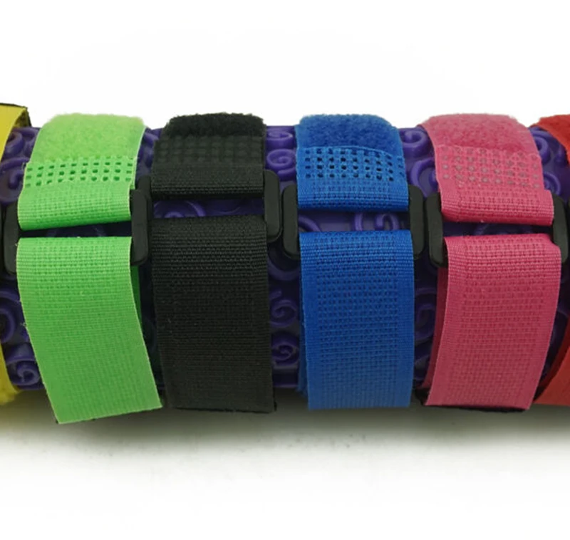 Plastic Buckle Strong Strength Adhesive Hook And Loop Fastener Tape ...