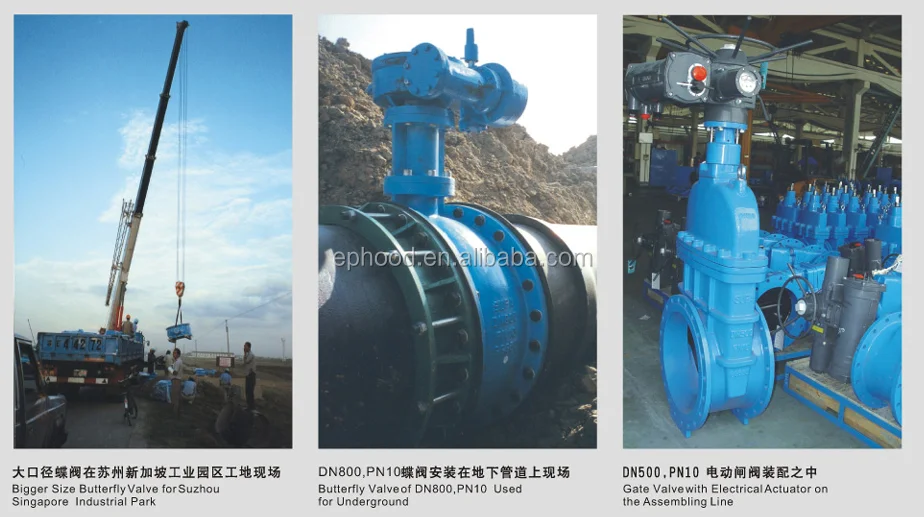 DN300 12 Inch Automatic Standard Motorized Gate Valve