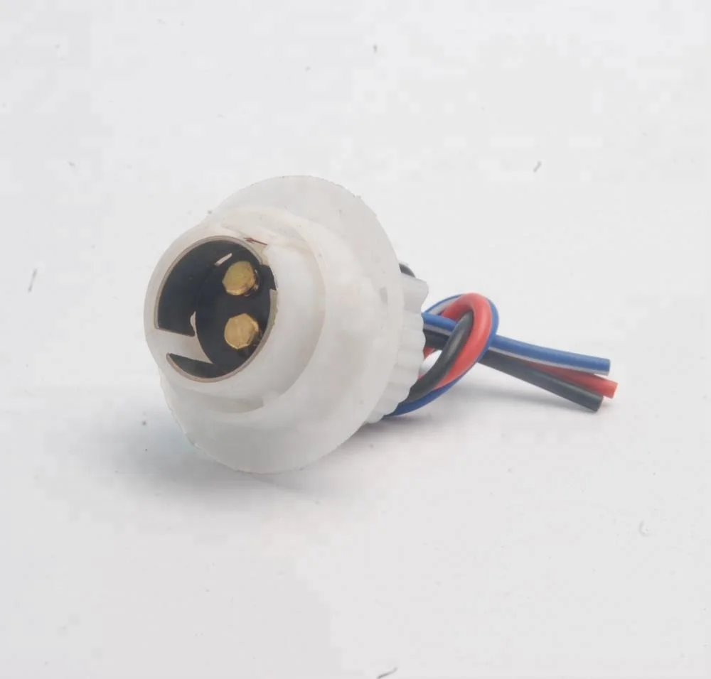 Mini Lamp Bulb 1034 Tail Light Socket Pigtails Double Contacts