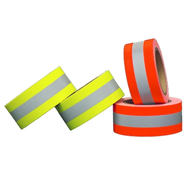 100% Polyester Black Reflective Fabric Material Elastic Strip Sew-on ...