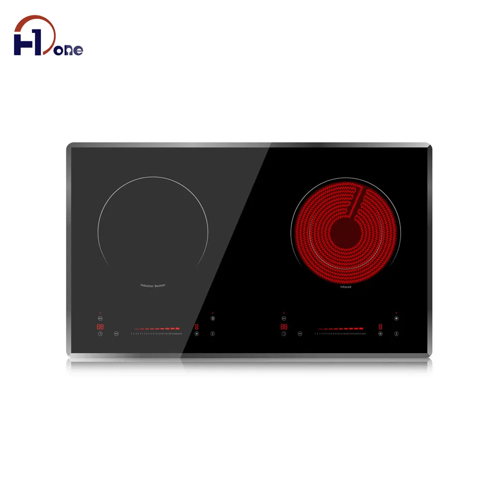 Built-in 3 Burner Electric Ceramic Cooktop With Touch Control