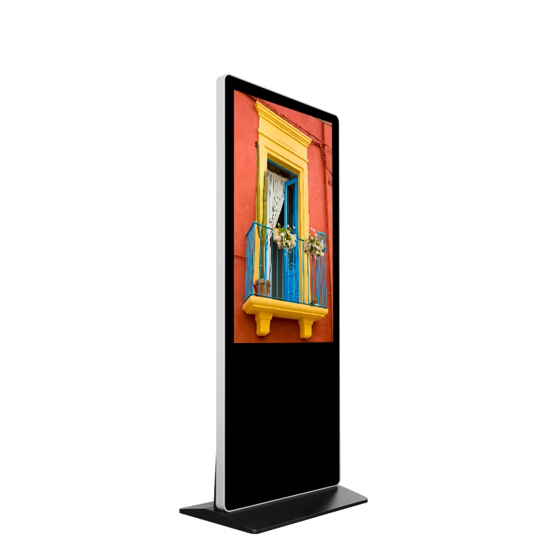 43/55/65 Inch Free Stand Portrait Lcd Android Digital Poster Display ...