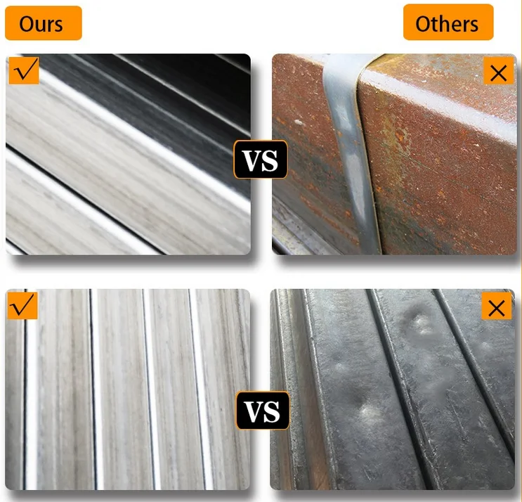 50x20 Rectangular Tube Galvanised Steel Tubular Factory Price Fence ...