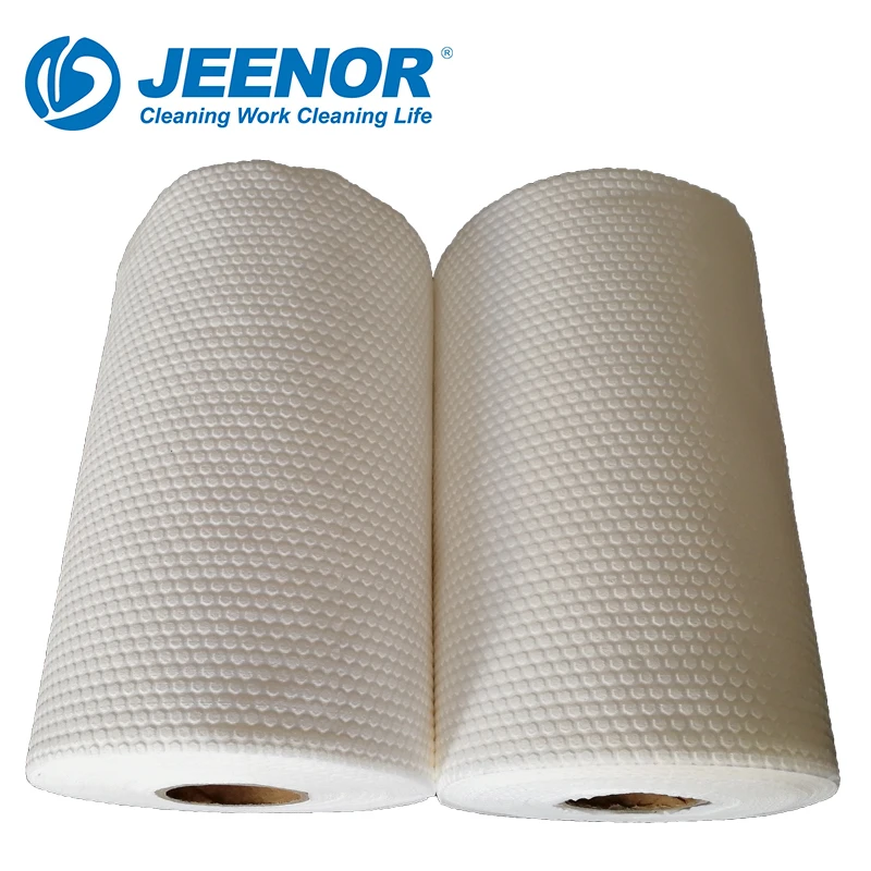 Oem Spunlace Reusable Industrial Cleaning Cloth Tissue Roll For Sale ...