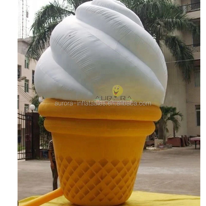 Giant Inflatable Ice Cream Cone For Advertising Inflatable Ice Cream ...