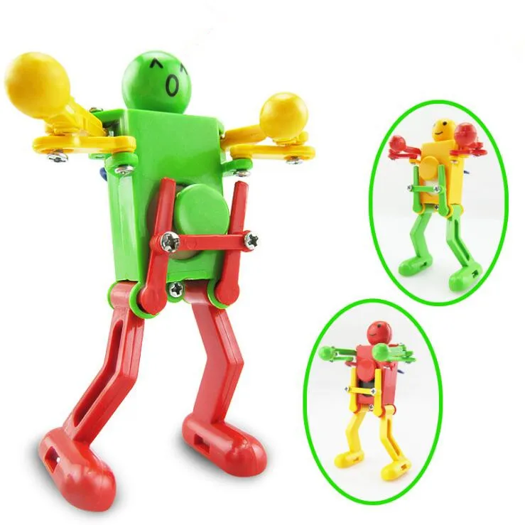 Hot Sale Promotional Wind-up Toys Small Clockwork Robot Dancing Toy For ...