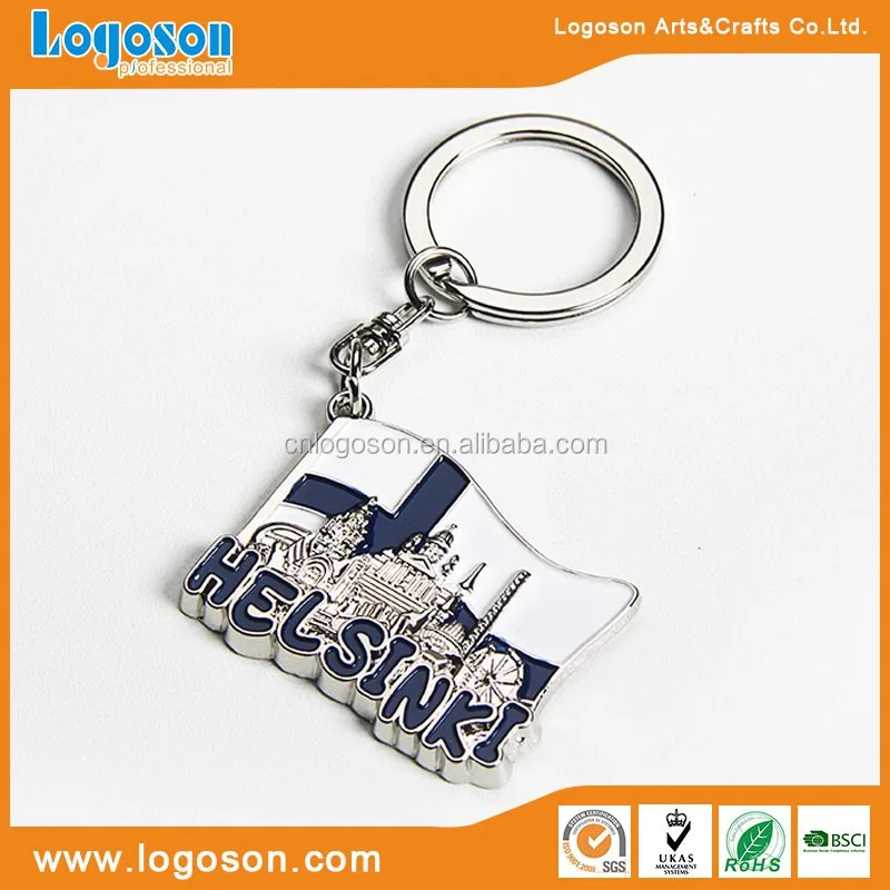 High Quality Customized Finland Flag Keychain/keyring Souvenir Helsinki ...