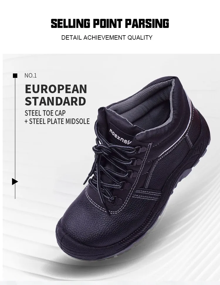 Cheap Industrial Construction Working Safety Shoes Boots With Dual ...
