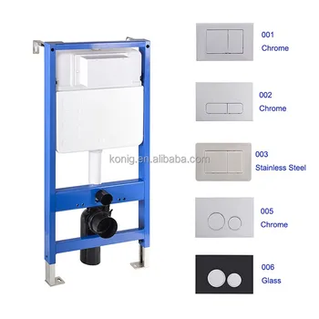 Slim! Fit Geberit Cistern Wall Hung Wc Toilet Hdpe Plastic Dual Flush Concealed Cistern Tank ...