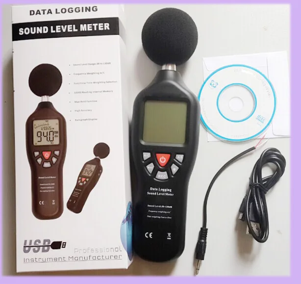 2016 Digital Decibel Sound Meter Level Tester Pressure Noise ...
