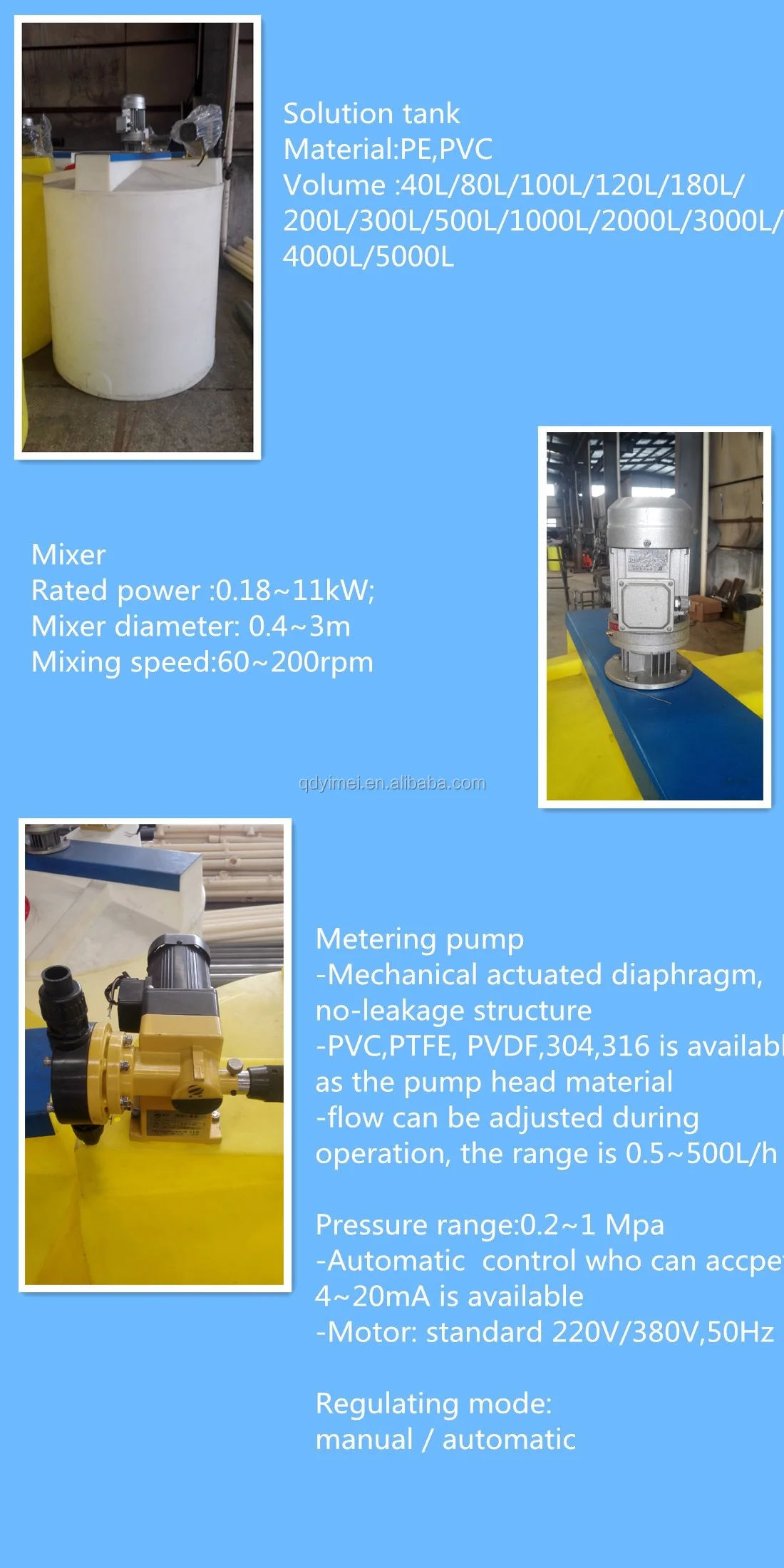 Manual Dosing System For Dosing Alkali Liquor Or Polymer Dosing - Buy ...