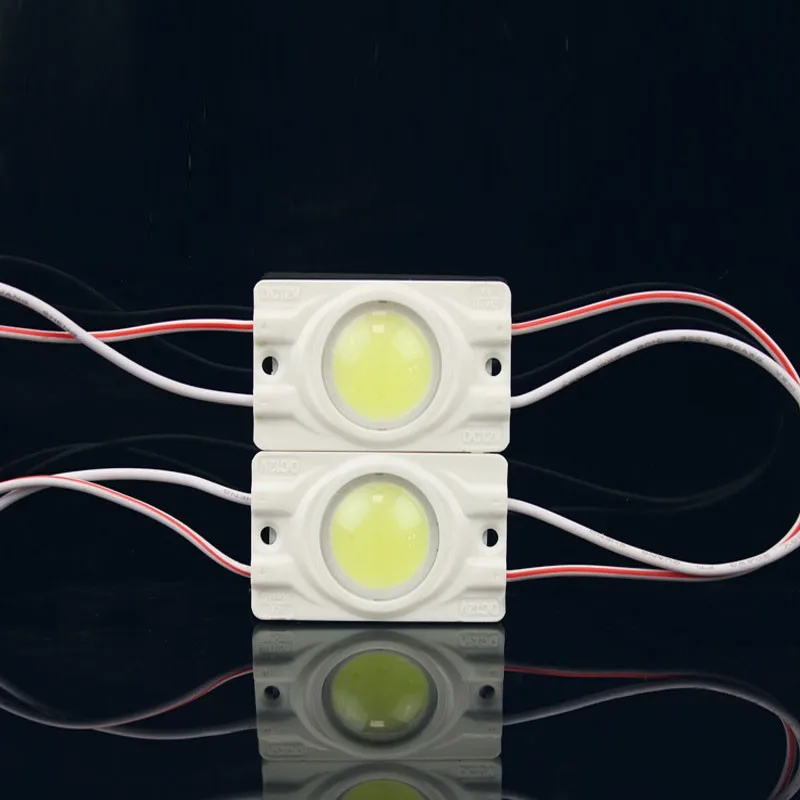 Dc12v 2.4w 180lm White Color Cob Led Module With Lens Ip67 Waterproof ...