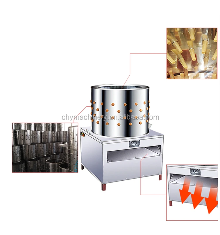 Efficient Chicken Plucker - De-Feather Machine for Poultry