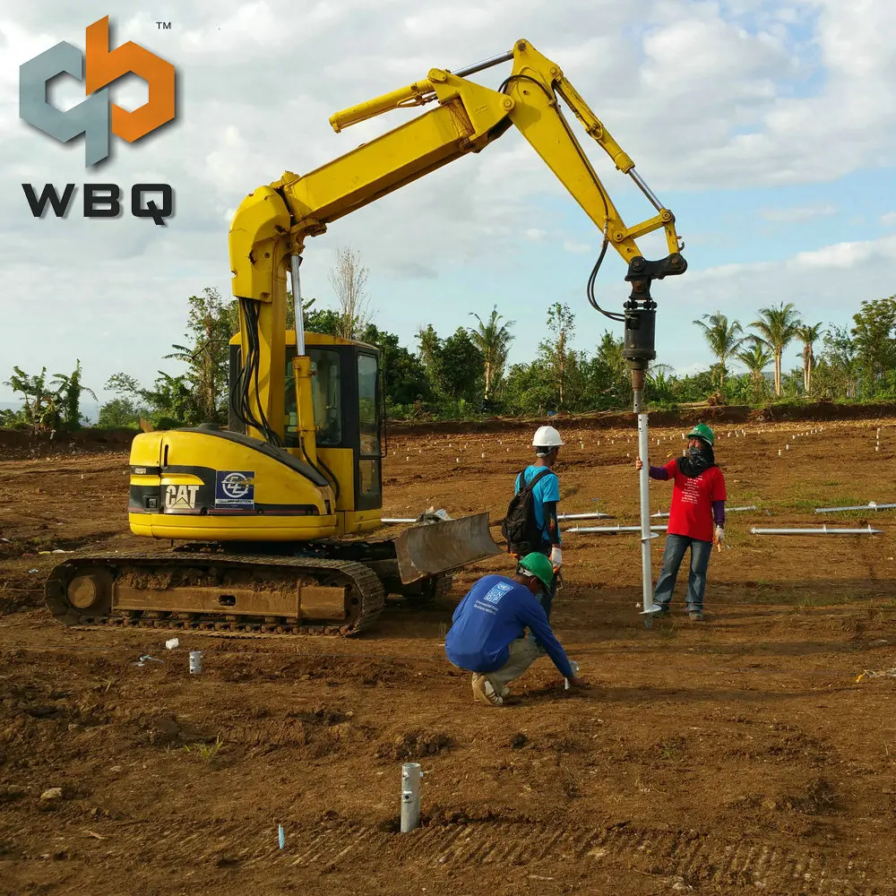 WBQ Ground Screw - Reliable Ground Anchors & Pile Drivers
