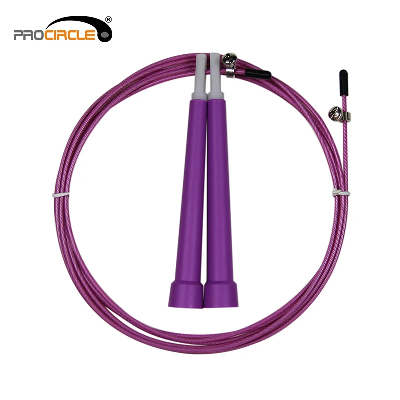 High Speed Skipping - PVC Coated Steel Wire Jump Rope