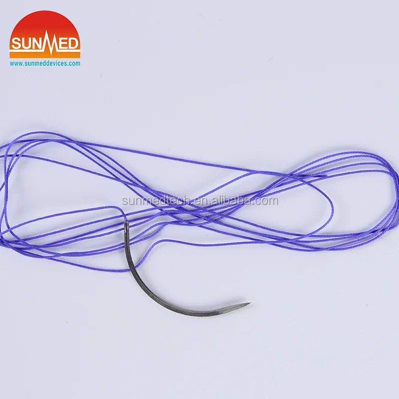 Pgcl Surgical Polyglecaprone 25 Monofilament Violet Or Undyed Beige ...
