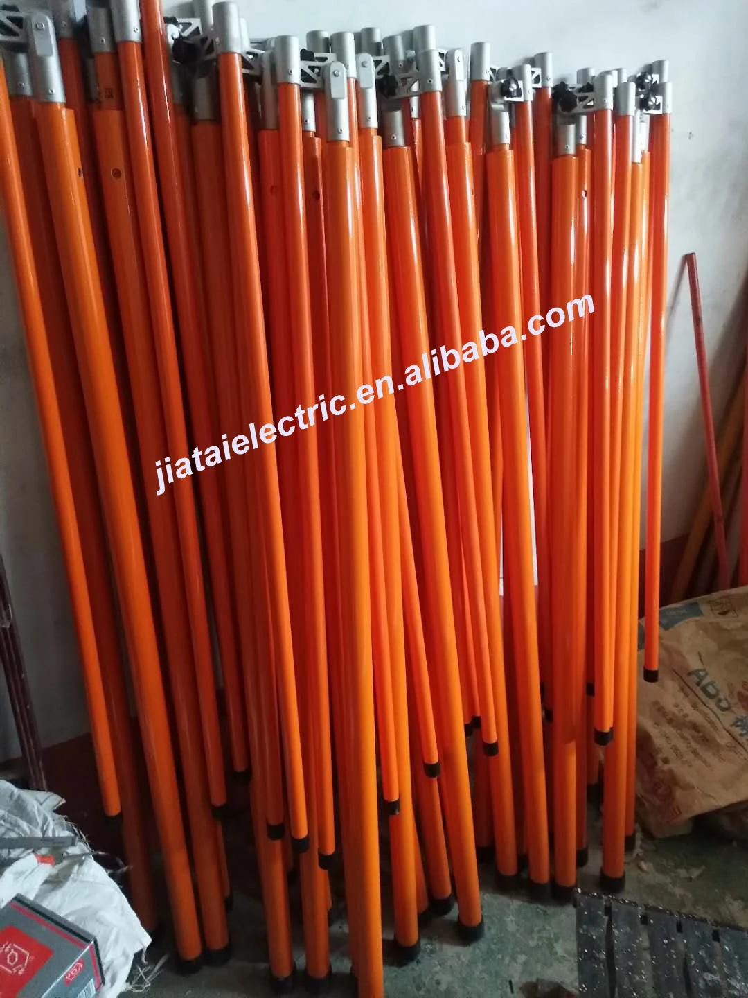 15ft Light Weight Fiberglass Insulated Telescopic Measuring Height ...